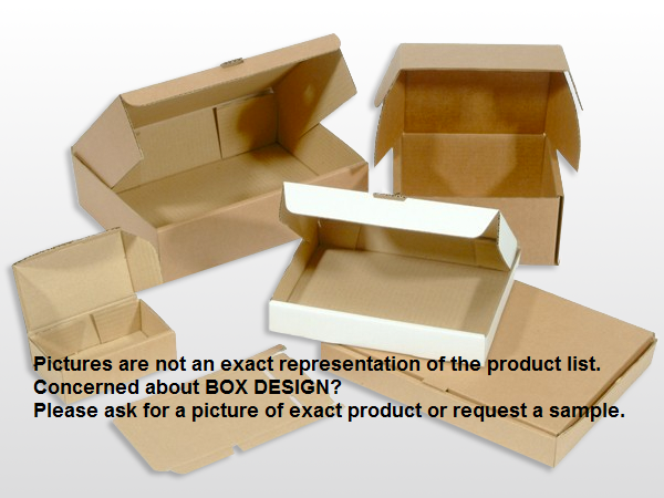 Die Cut Cartons - Brown - Cardboard Box Shop